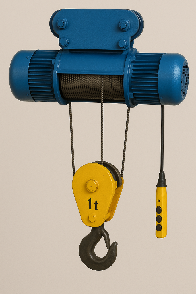 وینچ بالابر 09925286866 - قطعات یدکی جرثقیل سقفی ای ابزار